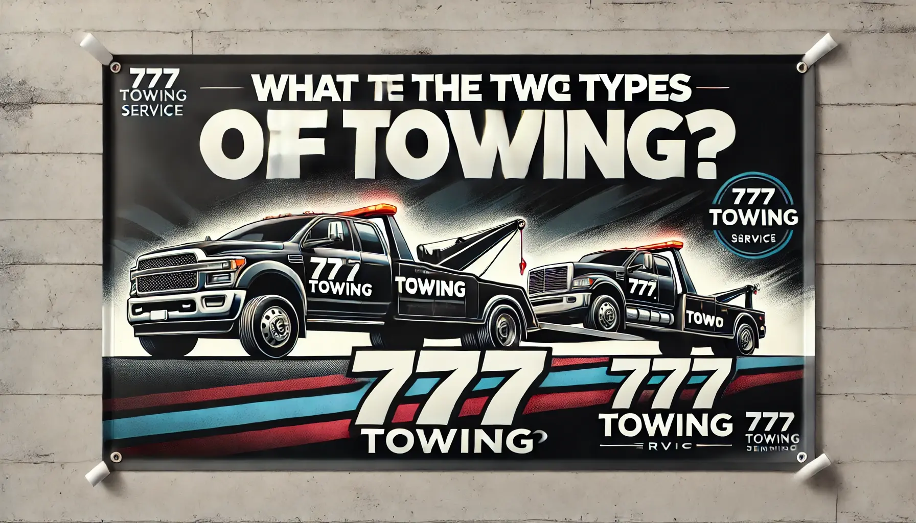What Are the Two Types of Towing? | 777 Towing
